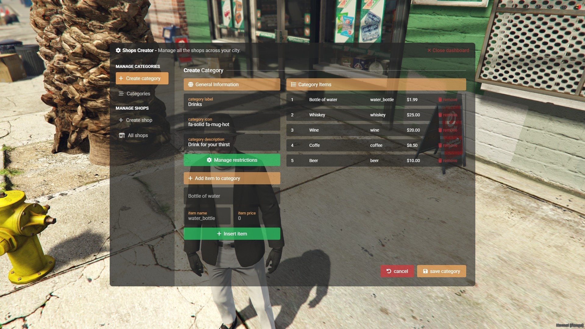 CoreM | Shops Creator