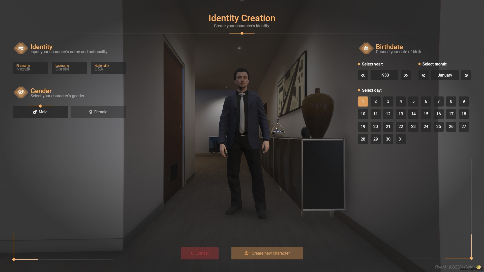 CoreM | Multicharacter